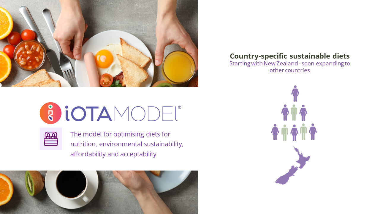 The iOTA Model® - Sustainable Nutrition Initiative®